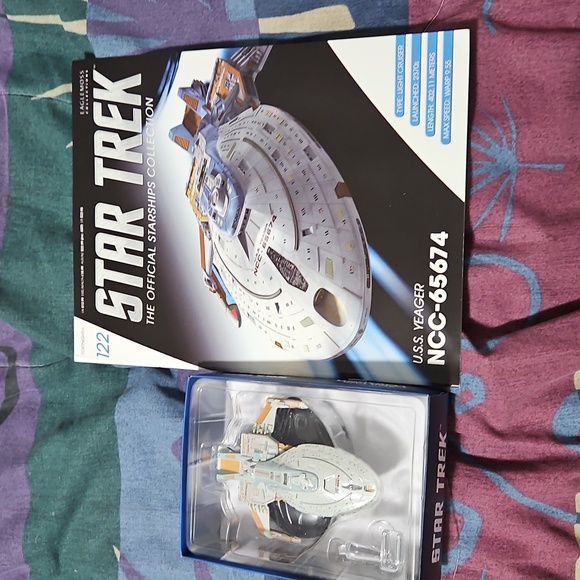Eaglemoss | Other | Star Trek Model Of Uss Yeager Ncc65674 | Poshmark